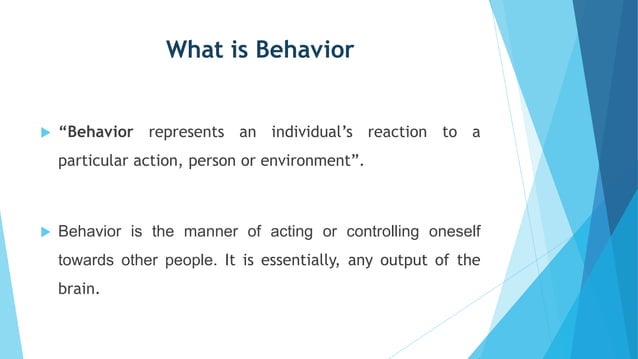 Attitude and behavior | PPTX | Family and Relationships