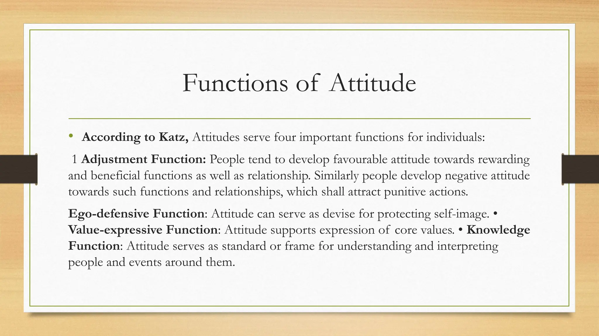 Attitude and Values its features and all types | PPTX