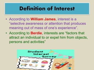 Attitude, Aptitude and Interest | PPTX