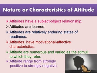 Attitude, Aptitude and Interest | PPTX
