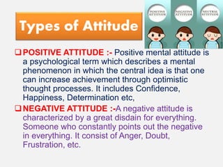 Attitude, Aptitude and Interest | PPTX