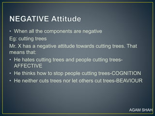 Attitude and releted theories | PPT