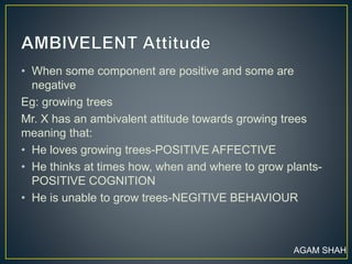 Attitude and releted theories | PPT