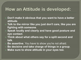 Attitude by Aijaz Aryan | PPT
