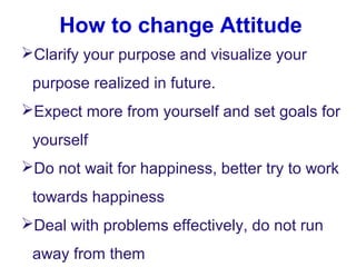 Attitude development | PPT