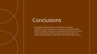 Attitude Development and it's types and importance | PPTX