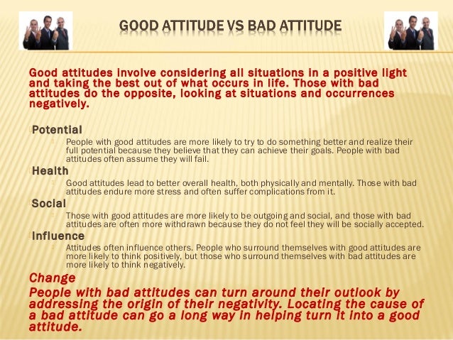 Cultivating the Right Attitude in the Workplace