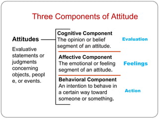 Attitude & effects | PPTX | Human Resources | Business