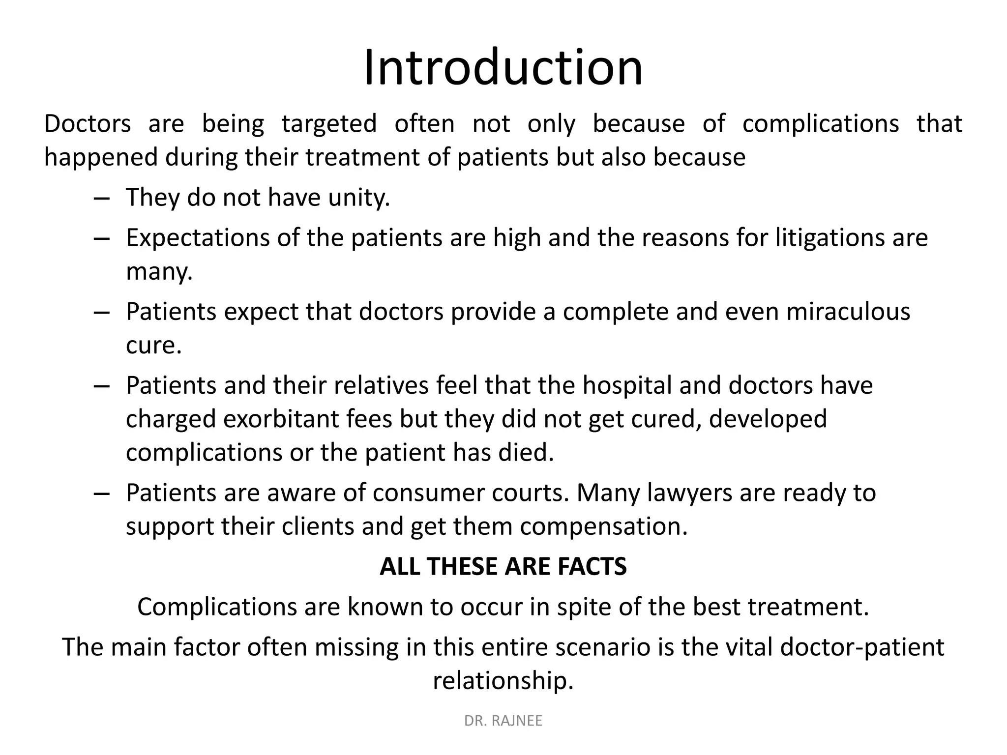Attitude, ethics & communication (aetcom)3 Module 1.3: Doctor-Patient ...