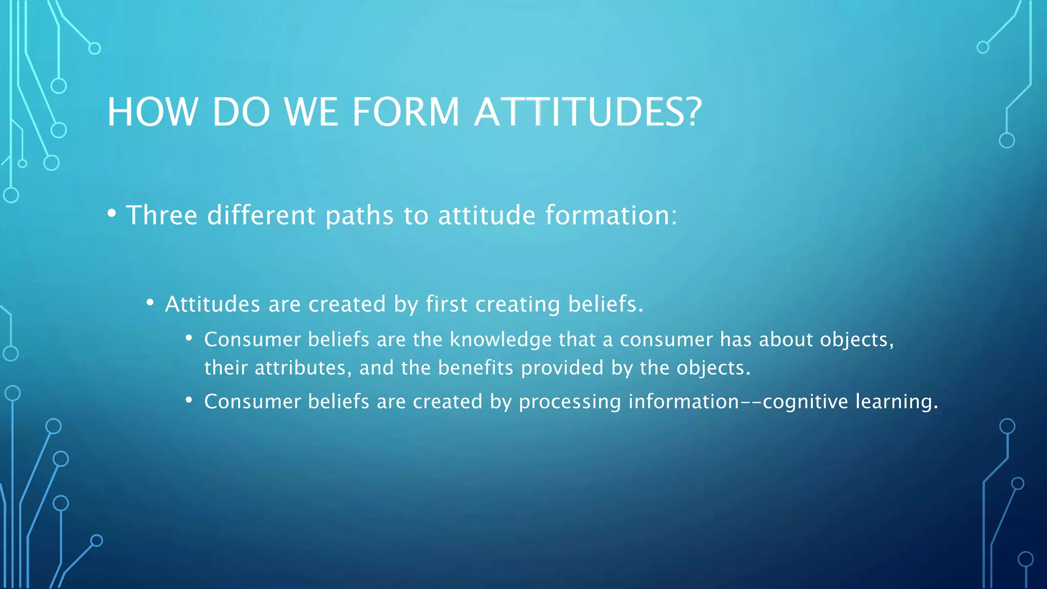 Attitude formation | PPTX