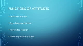 Attitude formation | PPTX