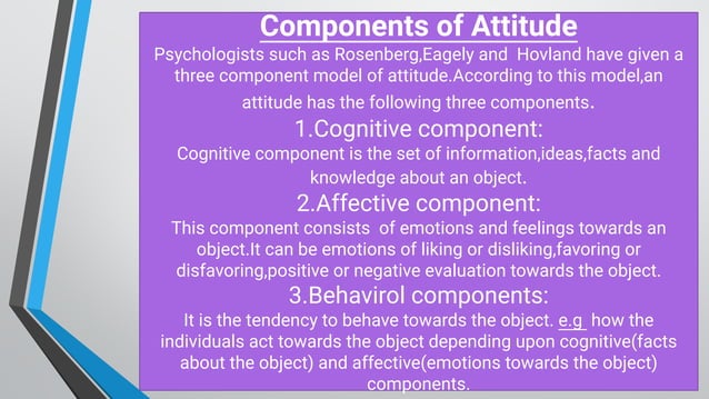 Attitude Formation and it's different types | PDF | Science
