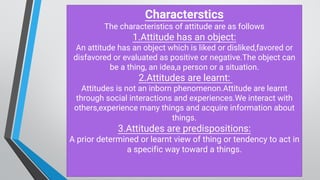 Attitude Formation and it's different types | PDF | Science