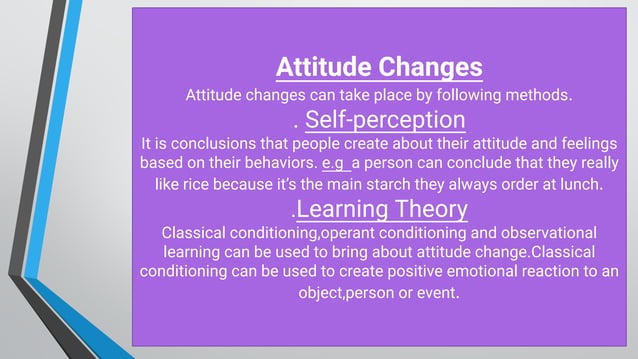 Attitude Formation and it's different types | PDF | Science