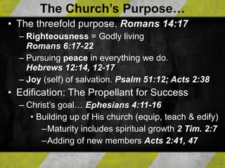 Attitude in Christ: Edification | PPT