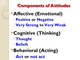 Attitude Individual behaviour in organisational behaviour.ppt