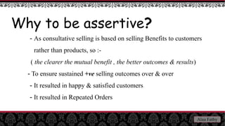 Attitude in selling | PPT
