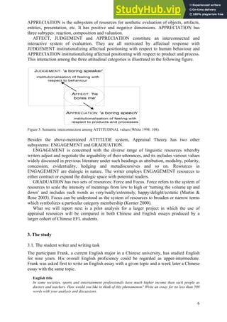 Attitude In Students Argumentative Writing A Contrastive Perspective | PDF