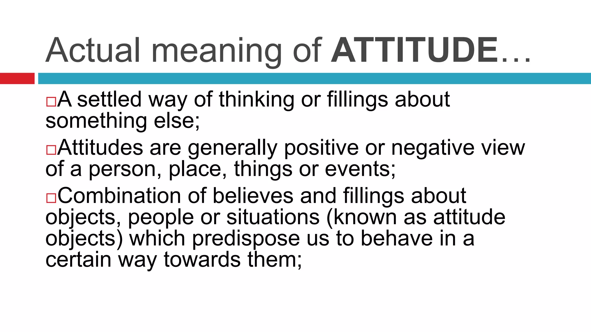 Attitude is everything - required in MLM | PPTX