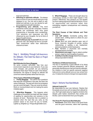 Attitude is everything best | PDF | Healthy Living