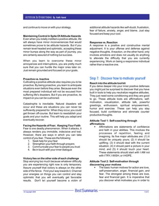 Attitude is everything best | PDF | Healthy Living