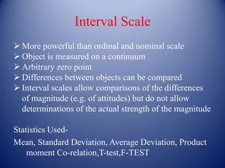 Attitude measurement and scales amiya 26 th march 2012 | PPT