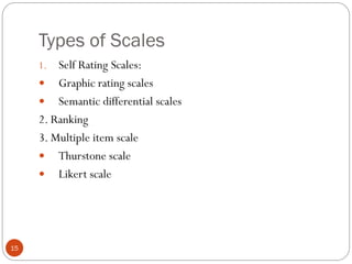 Attitude measurement and scaling techniques | PDF