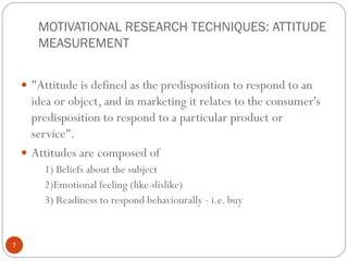 Attitude measurement and scaling techniques | PDF
