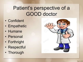 attitude of a doctor in society.ppt