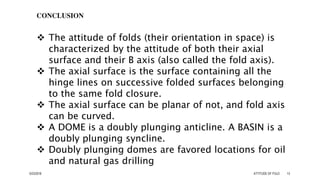 Attitude of fold | PPTX