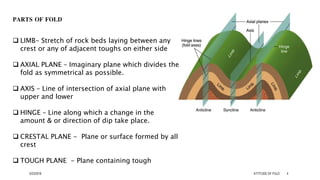 Attitude of fold | PPTX