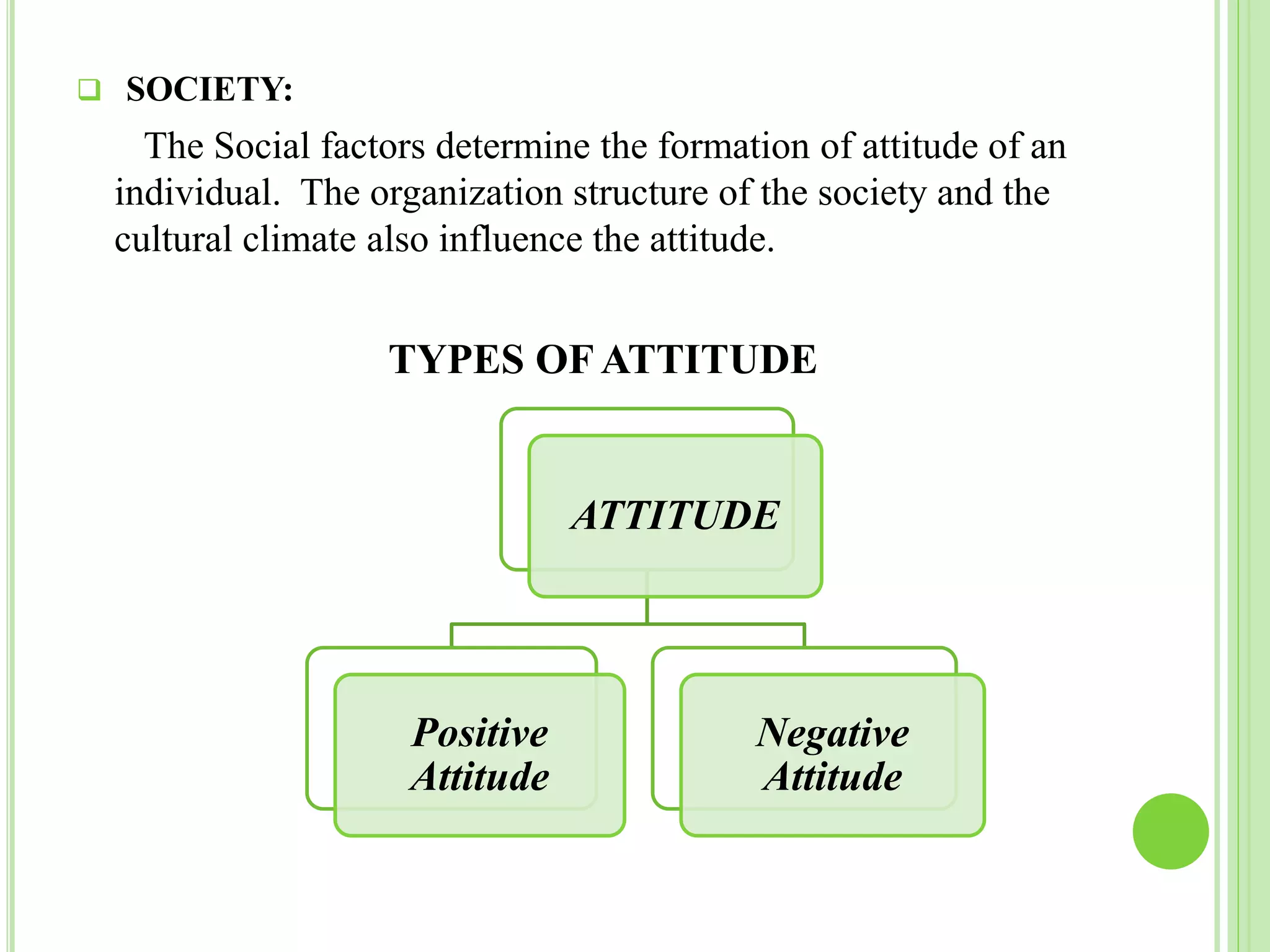Attitude Personality development | PPTX