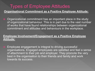 Attitude and personality of an employee and its influence on ...