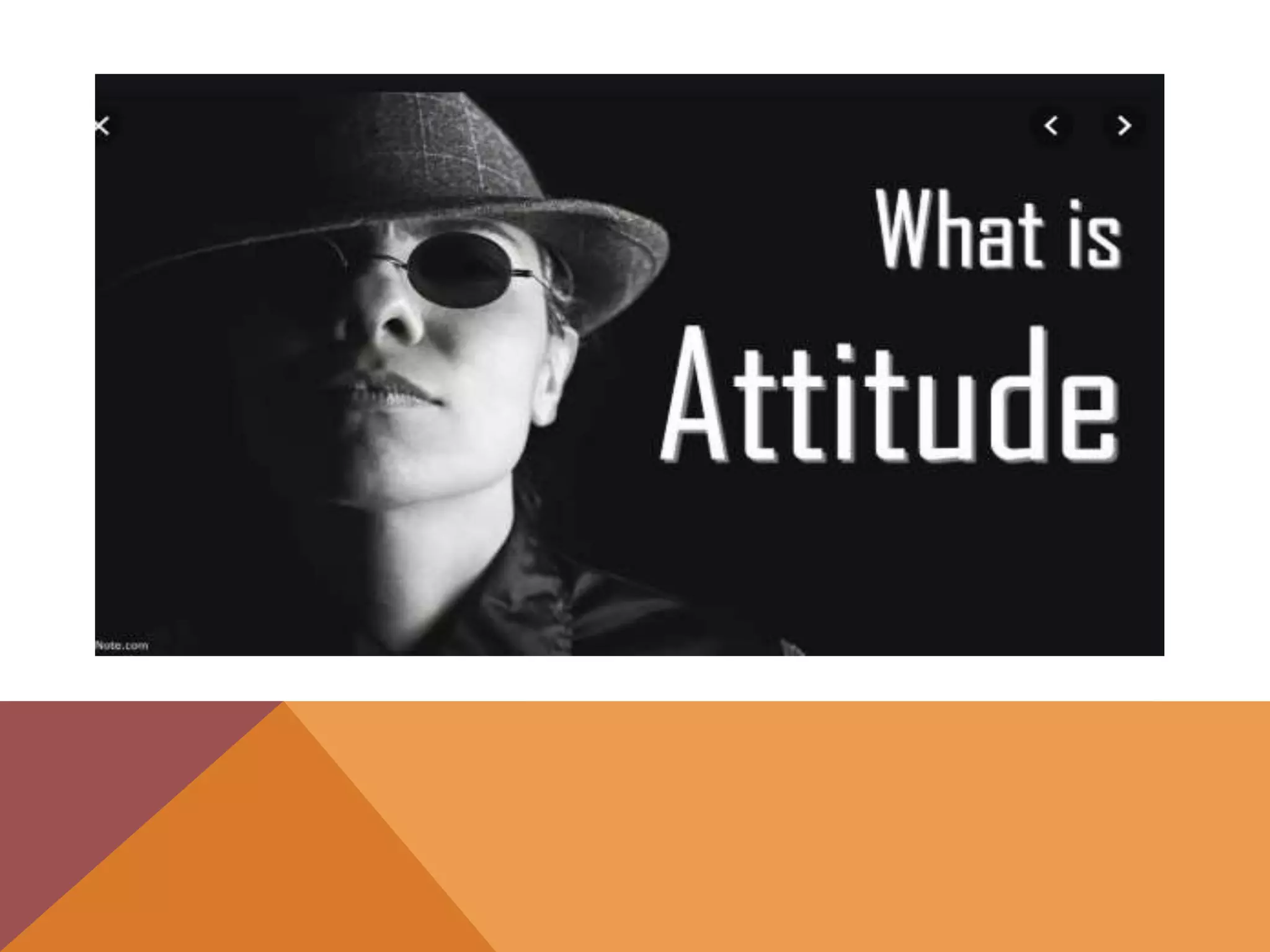 Attitude PPT | PPTX