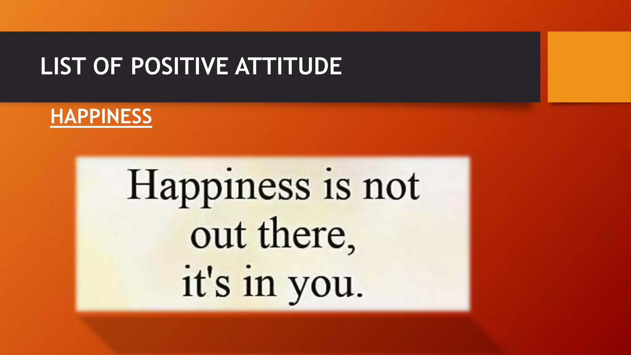 Attitude ppt. | PPTX