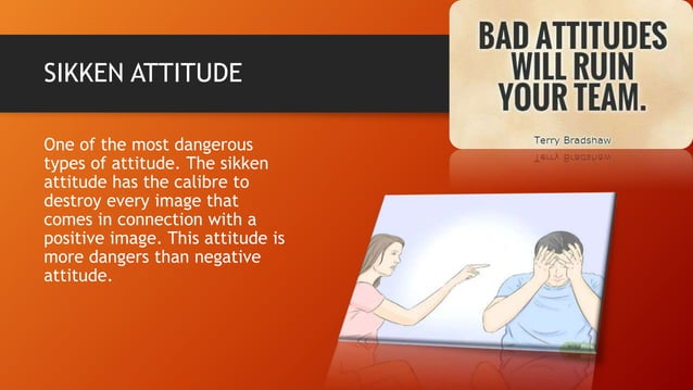 Attitude ppt. | PPTX | Mental Health | Diseases and Conditions