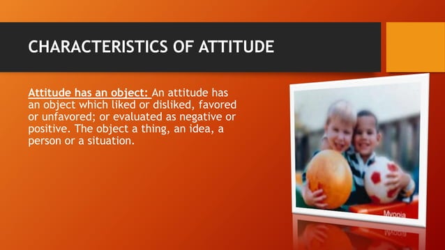 Attitude ppt. | PPTX | Mental Health | Diseases and Conditions