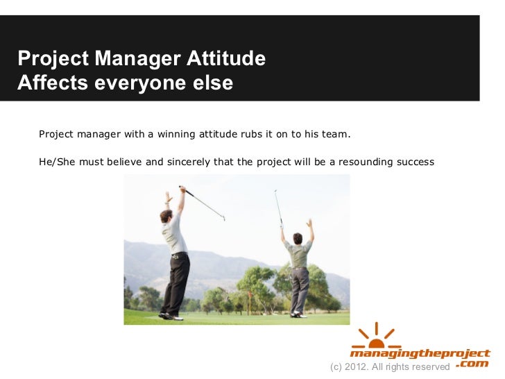 Attitude reflects leadership Attitude reflects leadership