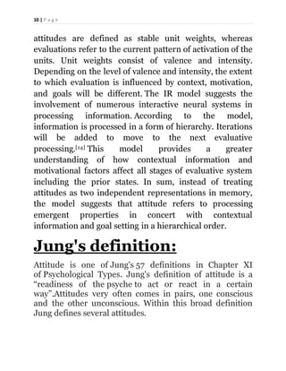 Attitude report | DOCX