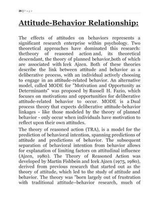 Attitude report | DOCX