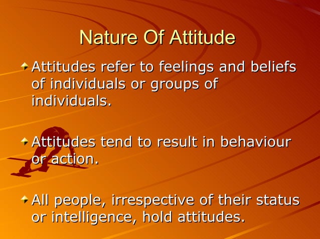 Attitudes | PPT
