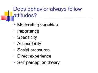 Attitudes | PPT