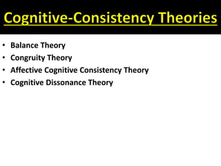 Attitudes - Organisational Behaviour | PPTX