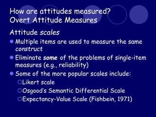 Attitudes and Attitude change | PPT