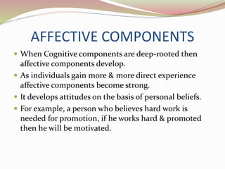 ATTITUDES in OB | PPTX