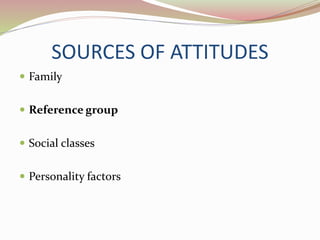ATTITUDES in OB | PPTX