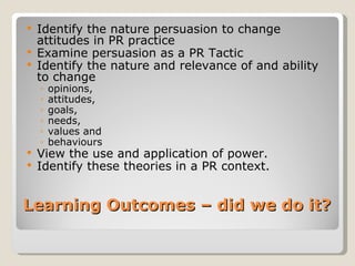 Attitudes and Persuasion | PPT