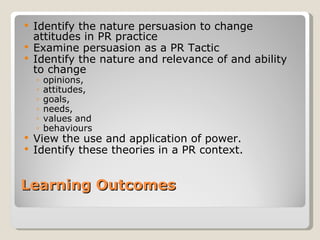 Attitudes and Persuasion | PPT