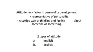 Attitudes and its Components Perdev 2nd.pptx