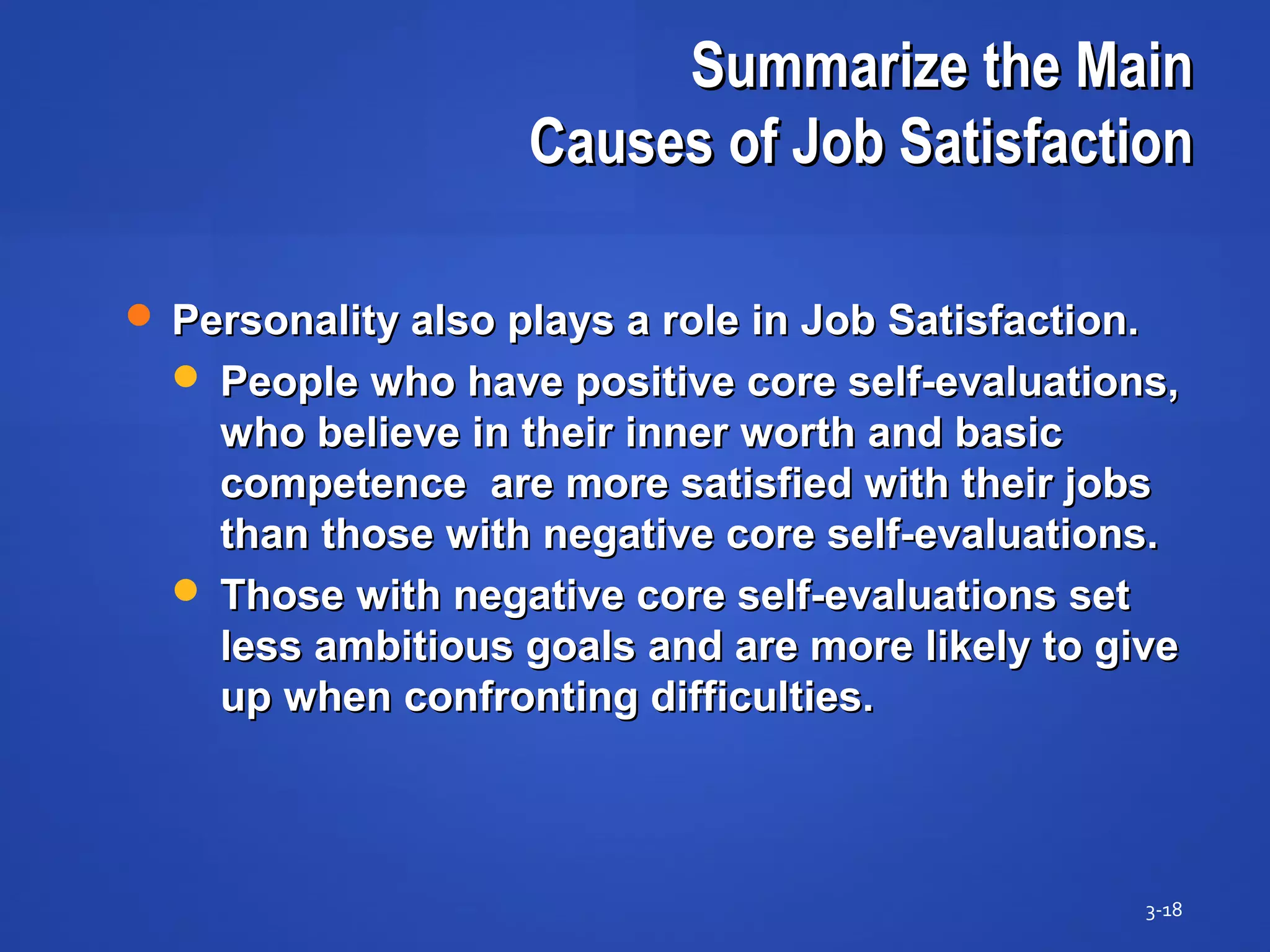 Attitudes and Job Satisfaction - Organizational Behavior | PPT